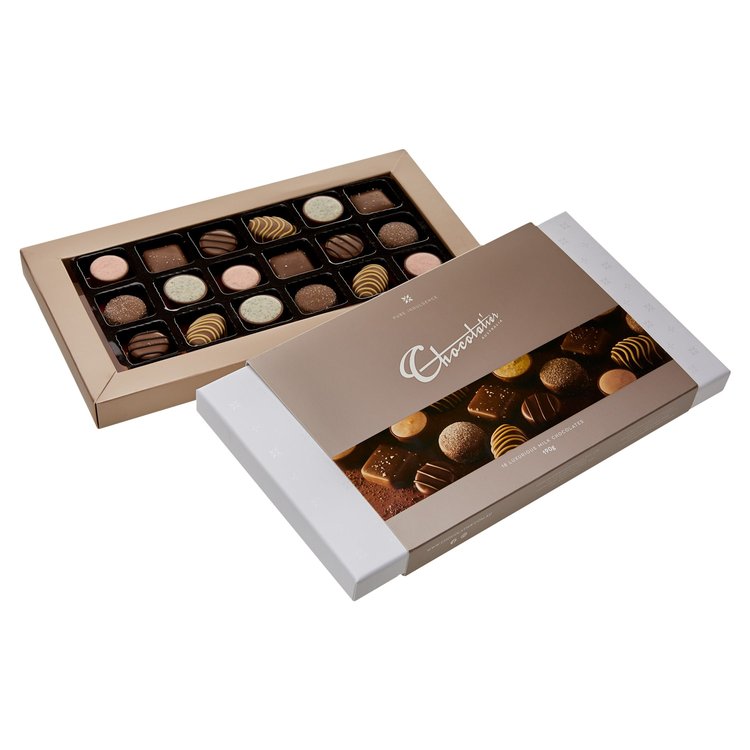 Chocolatier Pure Indulgence Milk Assortment 190g – Purely Gourmet