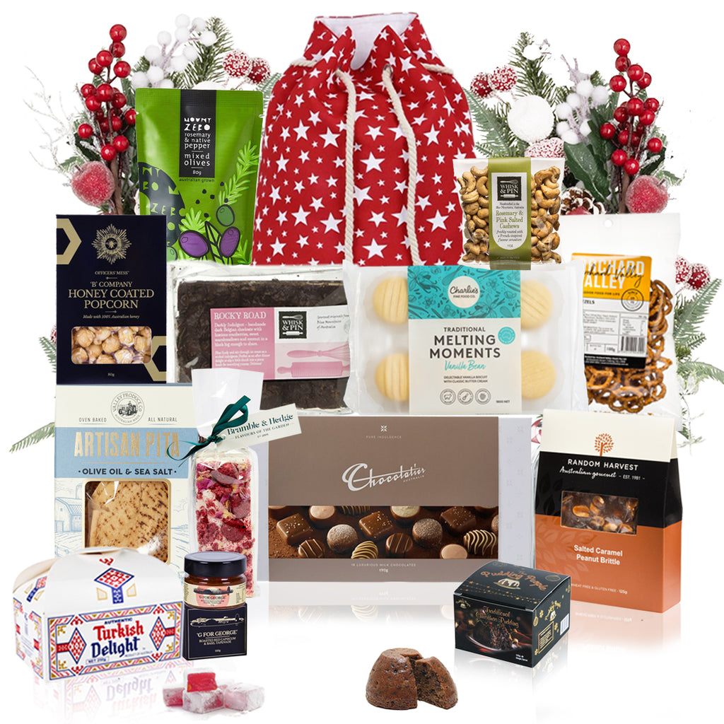 Gourmet Snacks Christmas Sack – Purely Gourmet