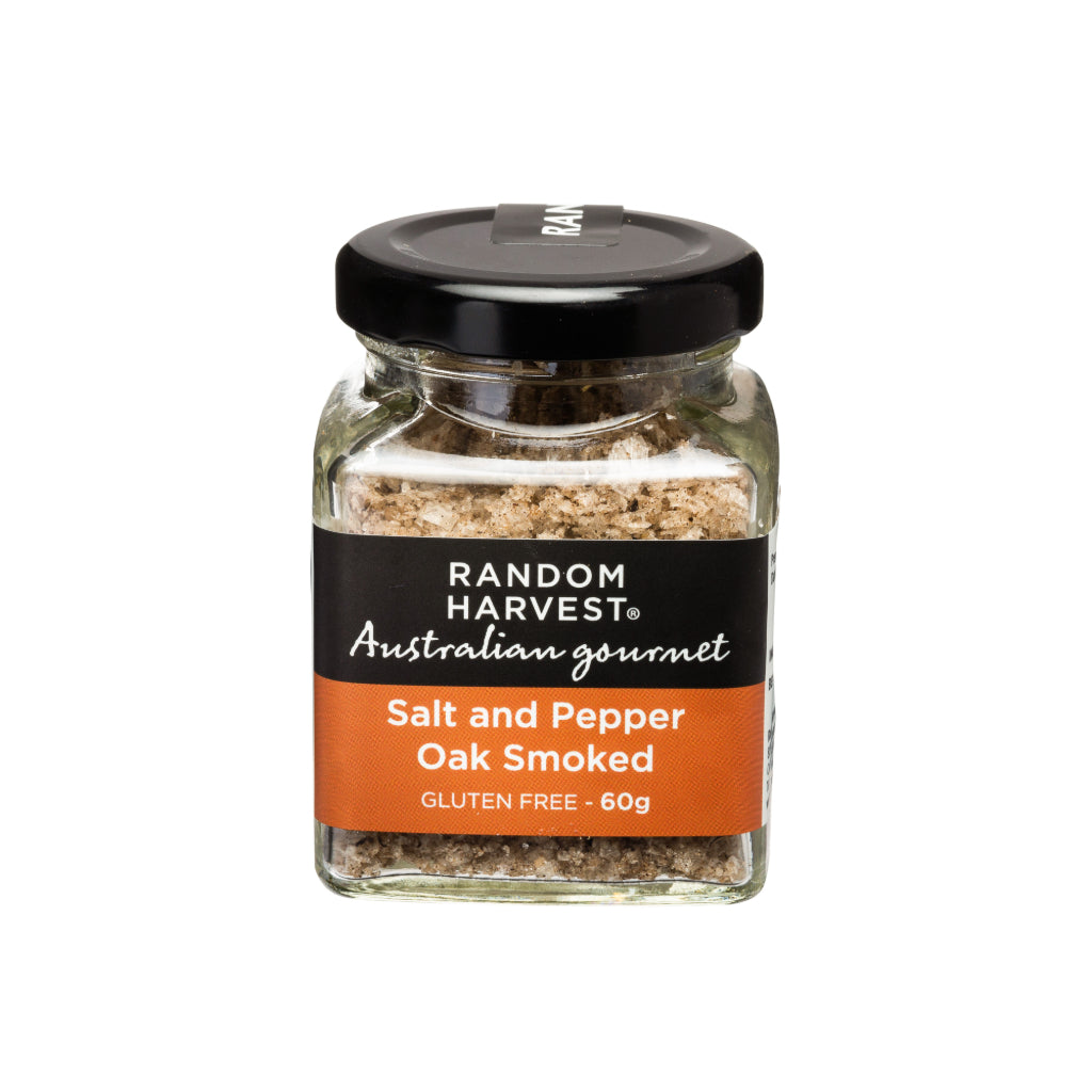 Salt & Pepper Oak Smoked 60g – Random Harvest | Purely Gourmet
