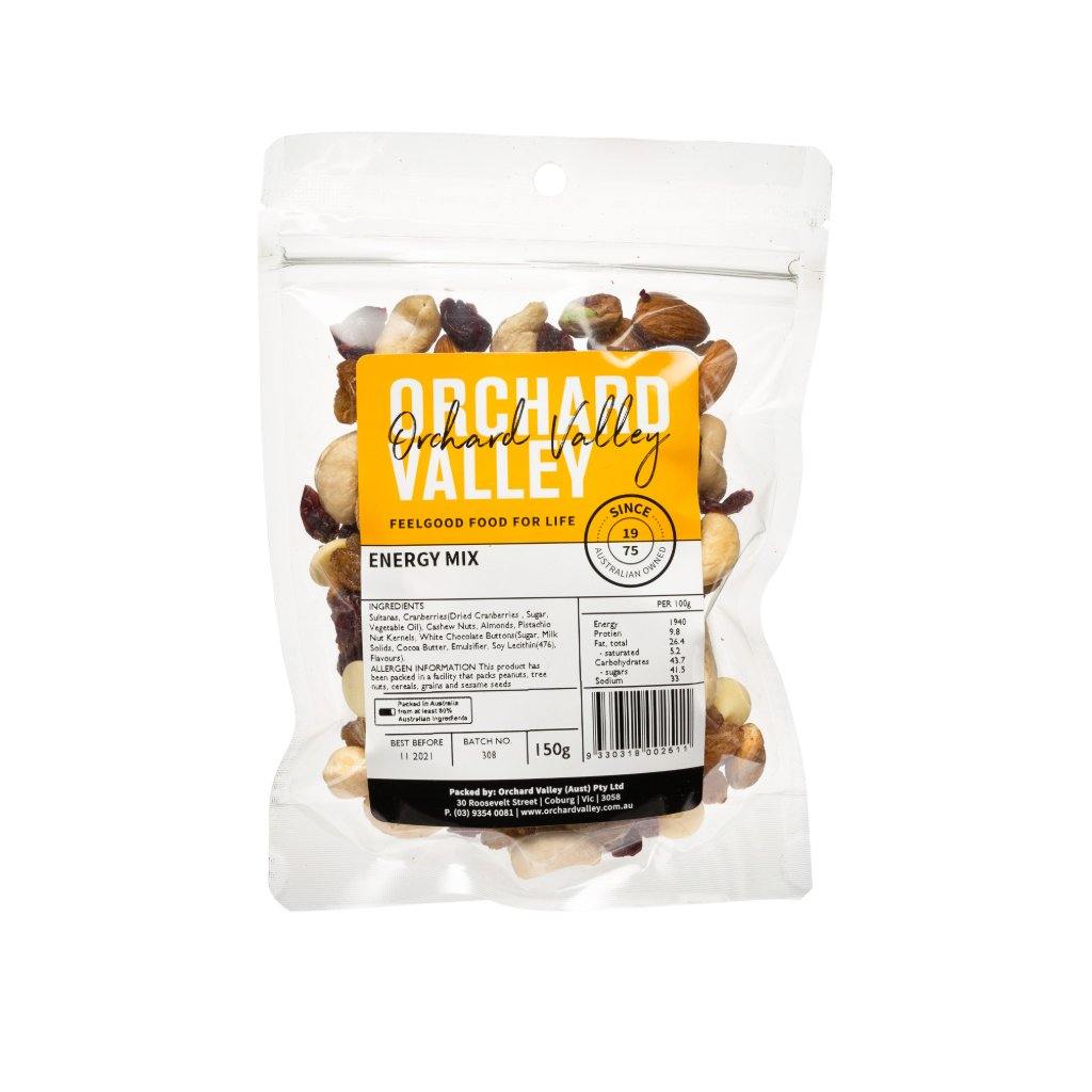 Energy Nut Mix 150g - Orchard Valley | Purely Gourmet