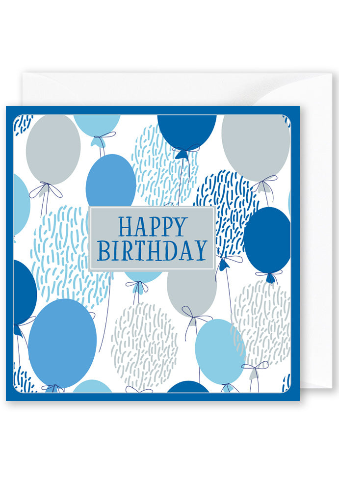 Card - "Happy Birthday Blue" – Purely Gourmet