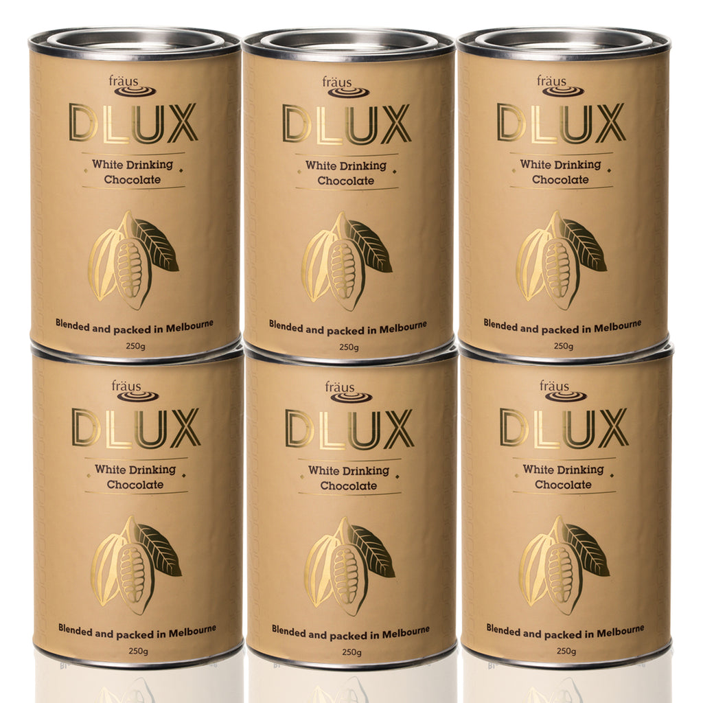 Fraus - 6x Dlux White Chocolate 250G – Purely Gourmet
